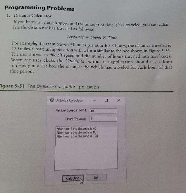 Solved Programming Problems 1. Distance Calculator If you | Chegg.com