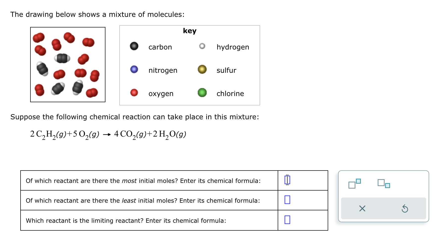 Solved The drawing below shows a mixture of | Chegg.com