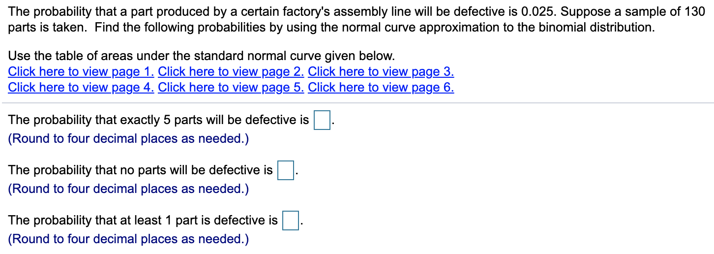 Solved The probability that a part produced by a certain | Chegg.com