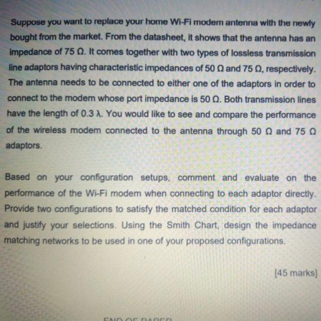 Solved Suppose you want to replace your home Wi-Fi modem | Chegg.com