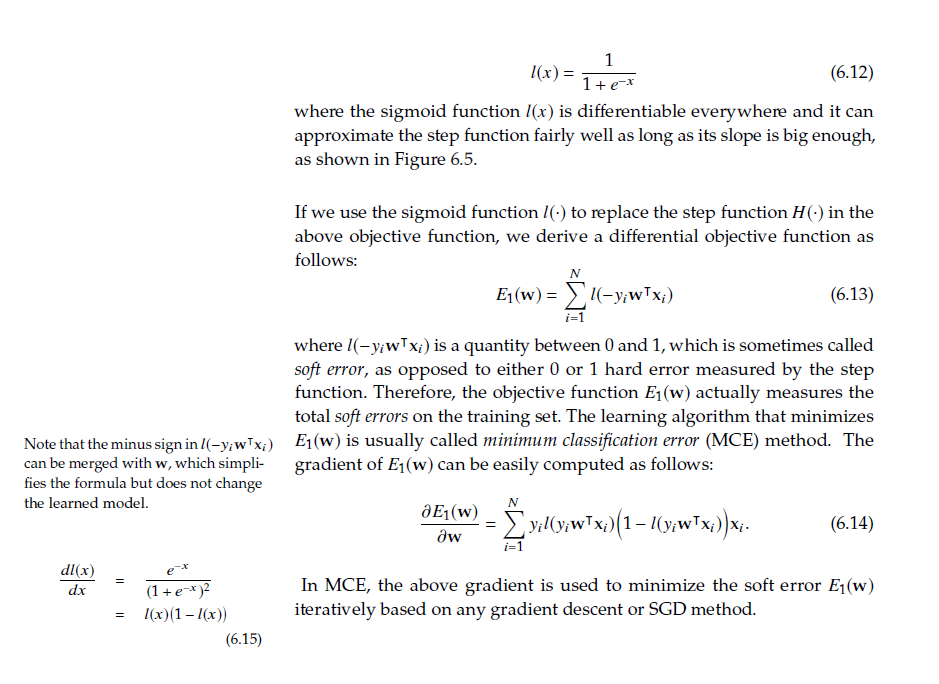 6.3 Minimum Classification Error For classification | Chegg.com