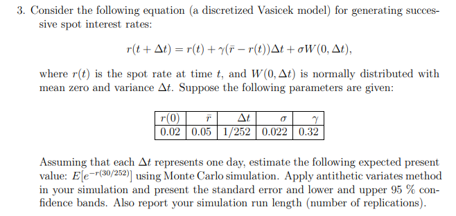 Consider the following equation (a discretized | Chegg.com