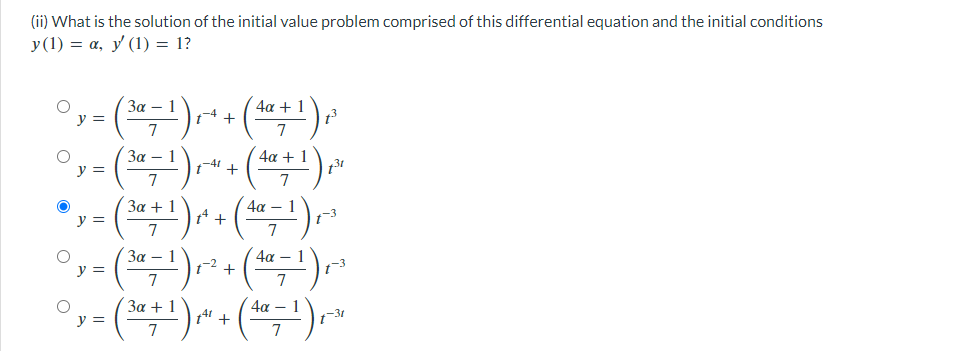 Solved Consider the homogeneous second-order Cauchy Euler | Chegg.com