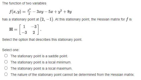 Solved The function of two variables f(x,y) = - 3xy – 5x + | Chegg.com