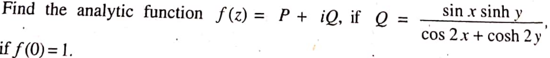 (Use Milne Thompson if possible) | Chegg.com