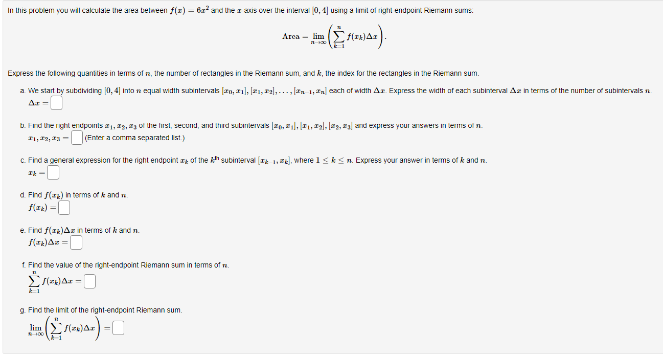 Solved In this problem you will calculate the area between | Chegg.com