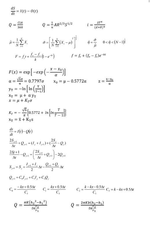 Solved 04. (a) (b) Name three plotting position formulas | Chegg.com