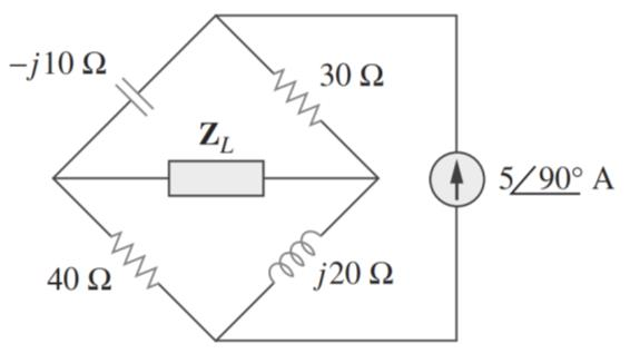 Solved Calculate the value of 𝒁𝐿 such that this impedance | Chegg.com