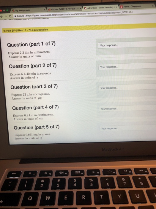 Solved C Secure https://quest.cns.utexas gnment 37001964 9: | Chegg.com