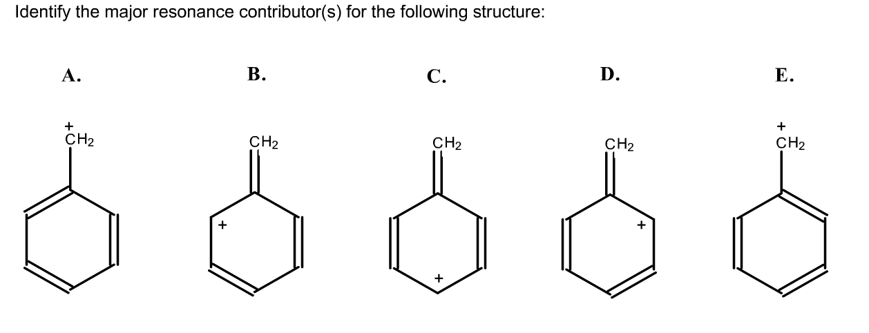 Cyclohexanone Resonance Structures