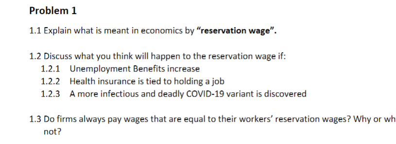 Solved 1.1 Explain what is meant in economics by | Chegg.com