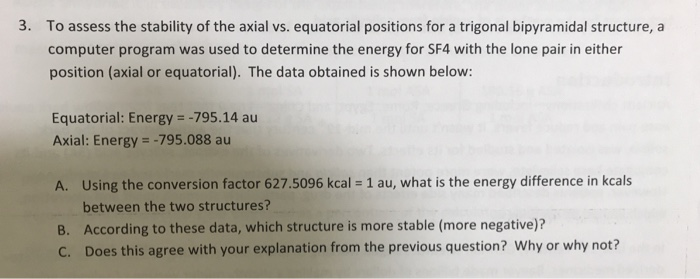 Solved 3. To assess the stability of the axial vs. | Chegg.com