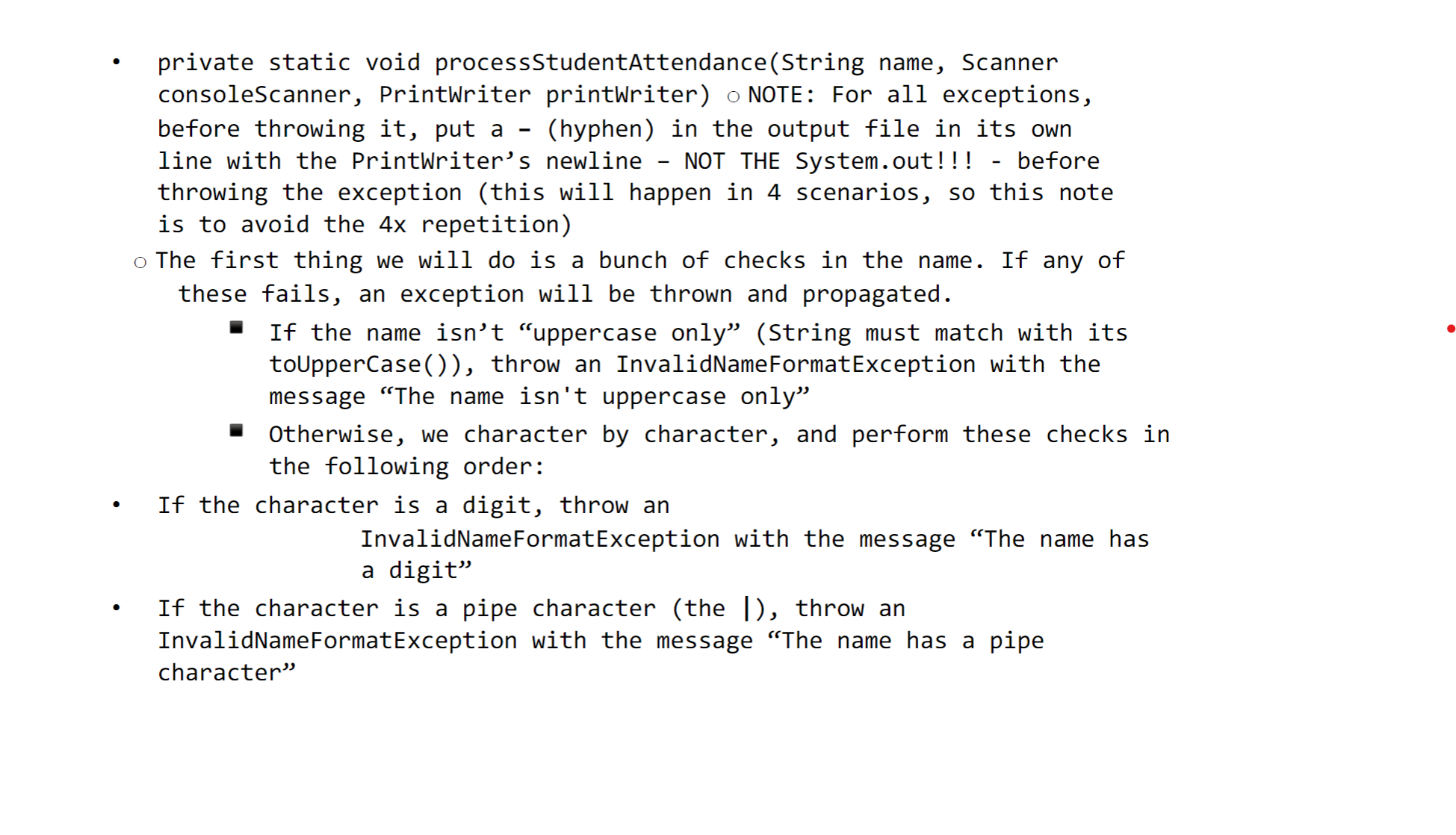 Solved Part 1: Exceptions Create BadFileException, an | Chegg.com Solved Part 1: Exceptions Create BadFileException, an | Chegg.com