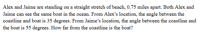 Solved Alex and Jaime are standing on a straight stretch of | Chegg.com