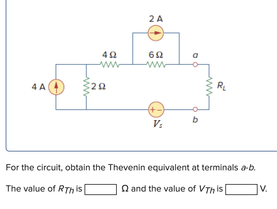 Solved Consider the circuit given in the figure. Take Vs | Chegg.com