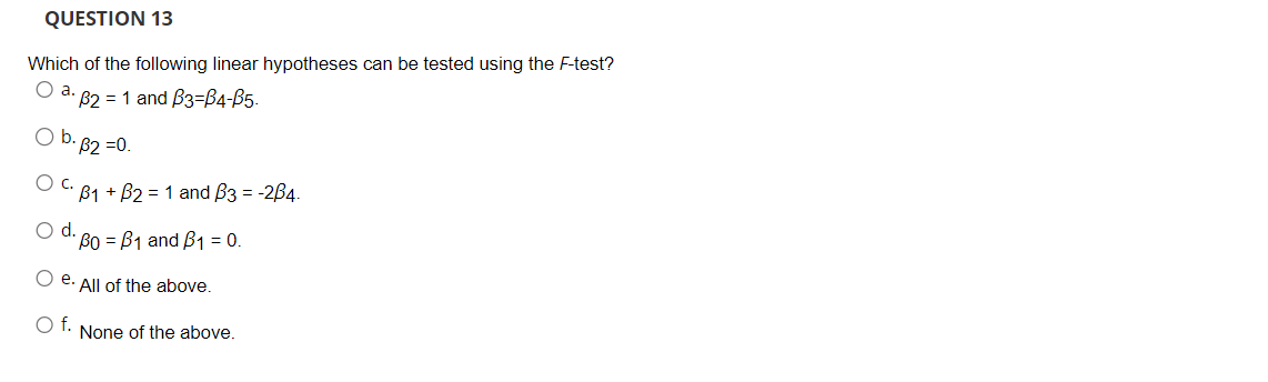 Solved Which of the following hypotheses is an example of a | Chegg.com