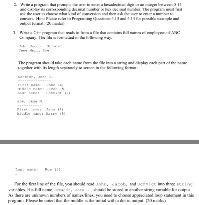 Solved Write a program that prompts the user to enter a | Chegg.com