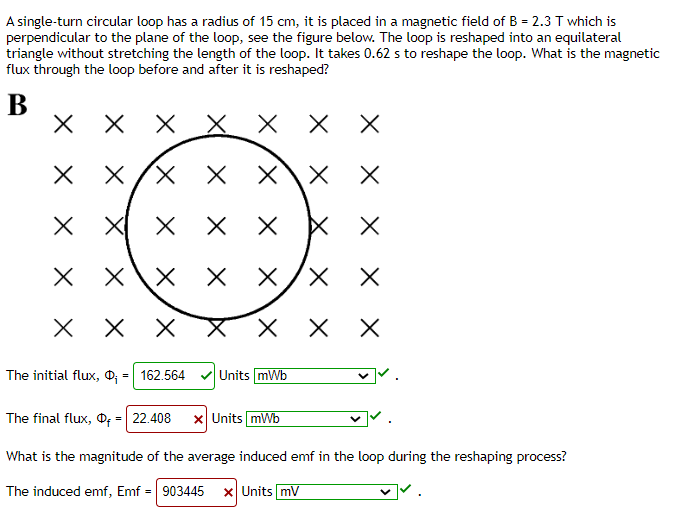 Solved A single-turn circular loop has a radius of 15 cm, it | Chegg.com