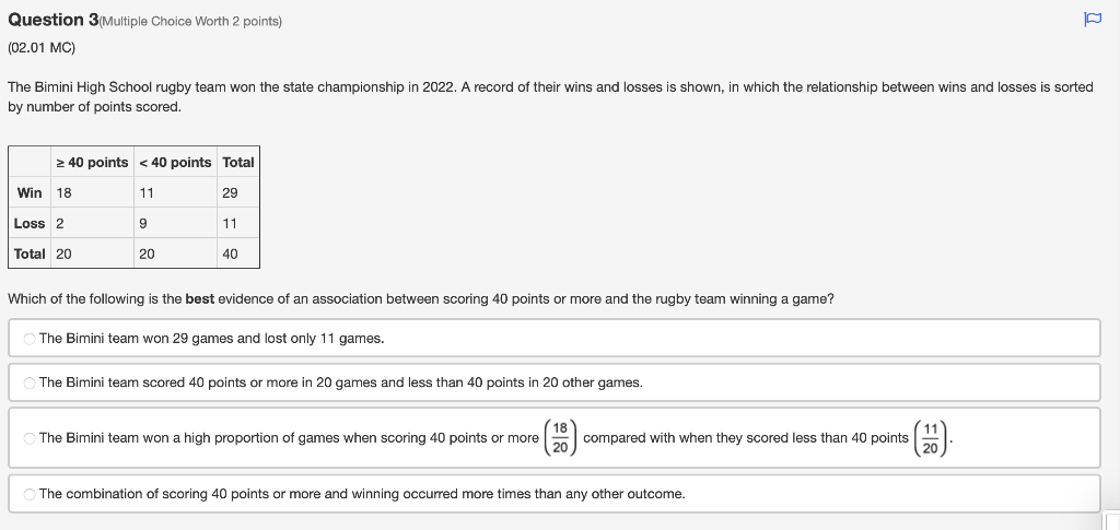 Solved High school students from grades 9-10 and 11-12 were | Chegg.com