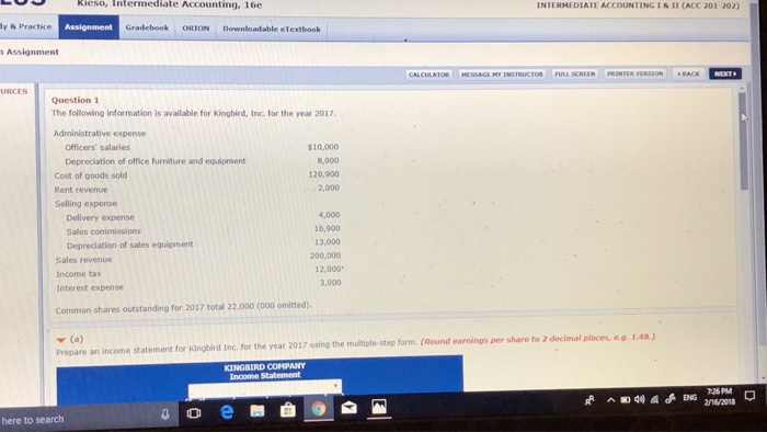 Solved kieso, Intermediate Accounting, 16e INTERMEDIATE | Chegg.com Solved kieso, Intermediate Accounting, 16e INTERMEDIATE | Chegg.com