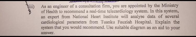 Solved The need for telemedicine arises from the fact that | Chegg.com