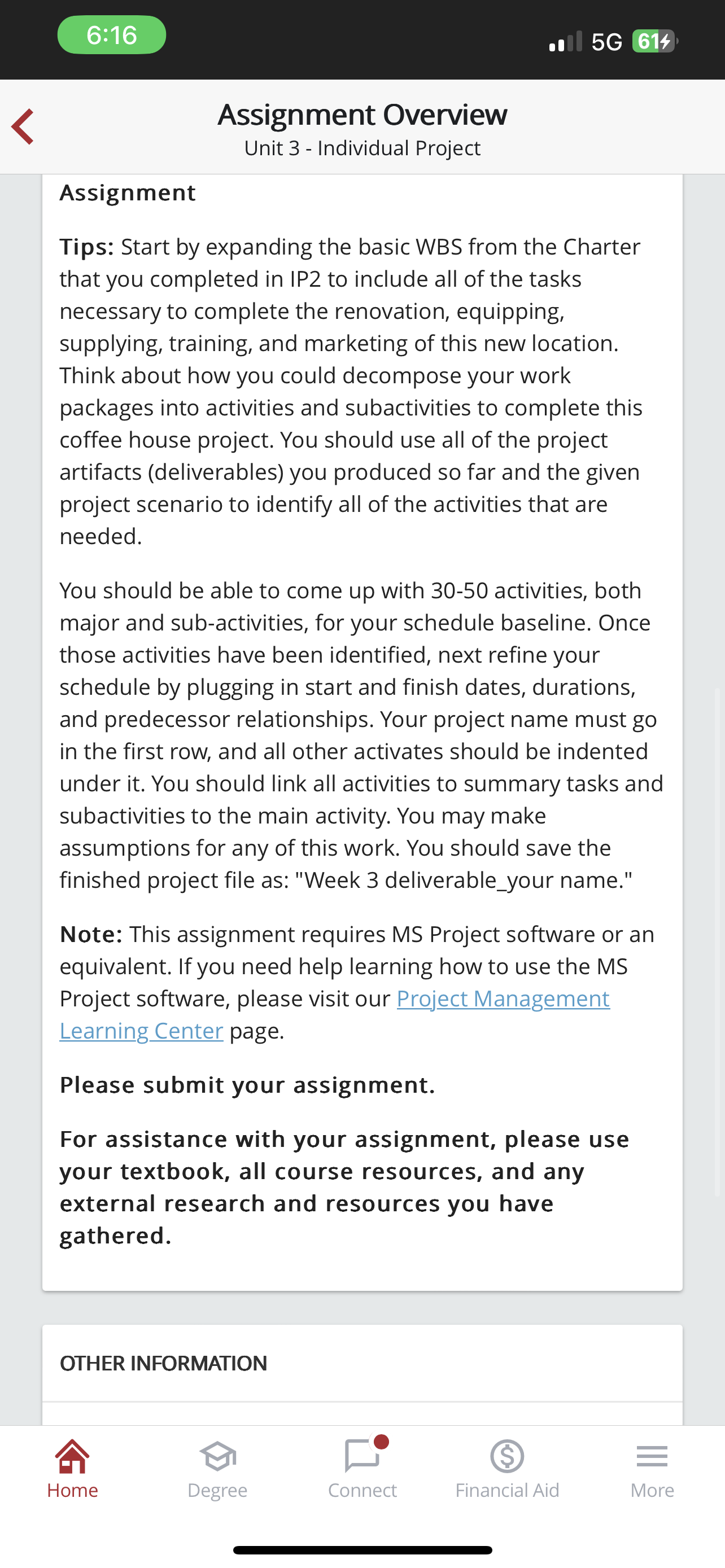 Solved Assignment Overview Unit 3 - Individual Project At | Chegg.com