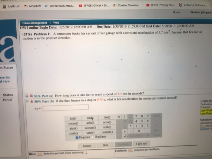 Solved Math Lab Th MooDlel! Cornerback Attac IFREE) Offset x | Chegg.com