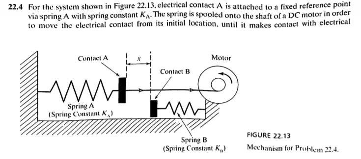 Solved 22.4 For the system shown in Figure 22.13. electrical | Chegg.com