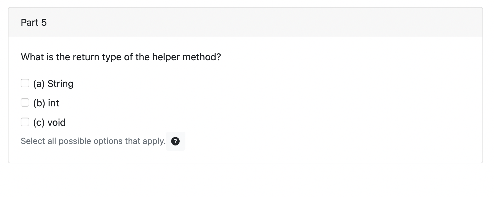 Solved There is duplication between the two methods shown | Chegg.com