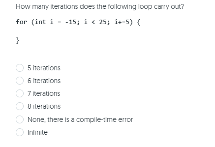 Solved How many times does the code snippet given below | Chegg.com