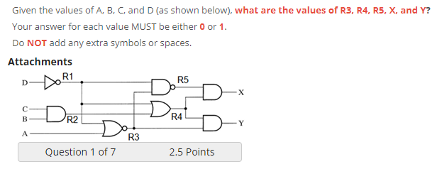 Solved When A = 1, B = 1, C = 1, D = 1 | Chegg.com