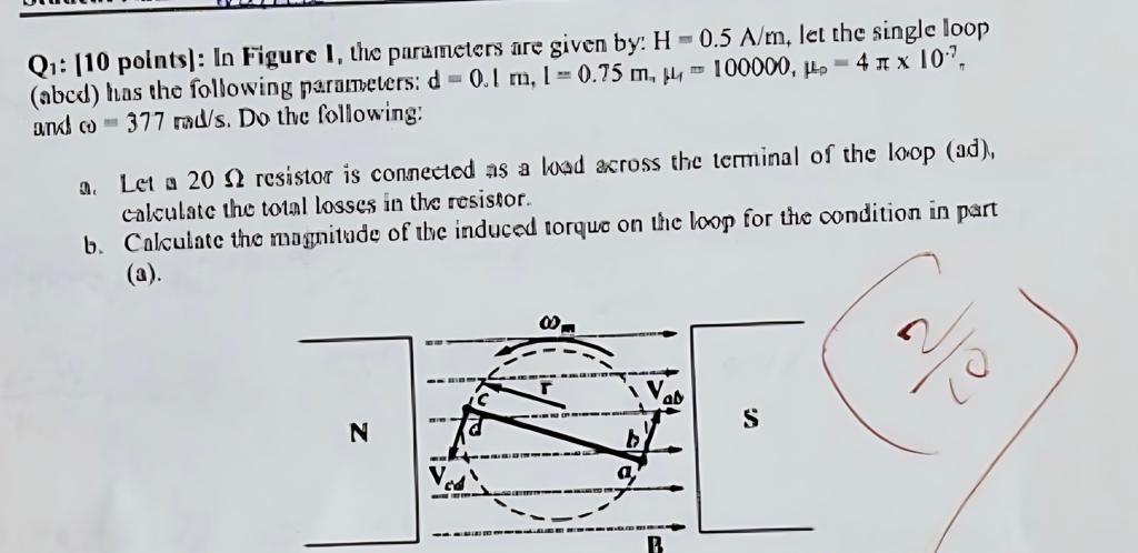 Solved in electrical machines course (Ac machinery | Chegg.com