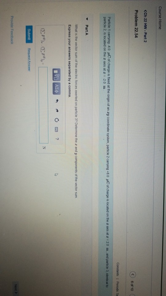 Solved Course Home Provide Feedback | Chegg.com