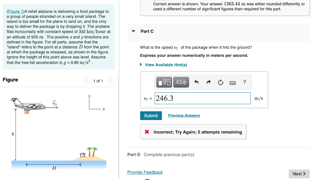 Solved Figure × Incorrect; Try Again; 5 attempts remaining | Chegg.com