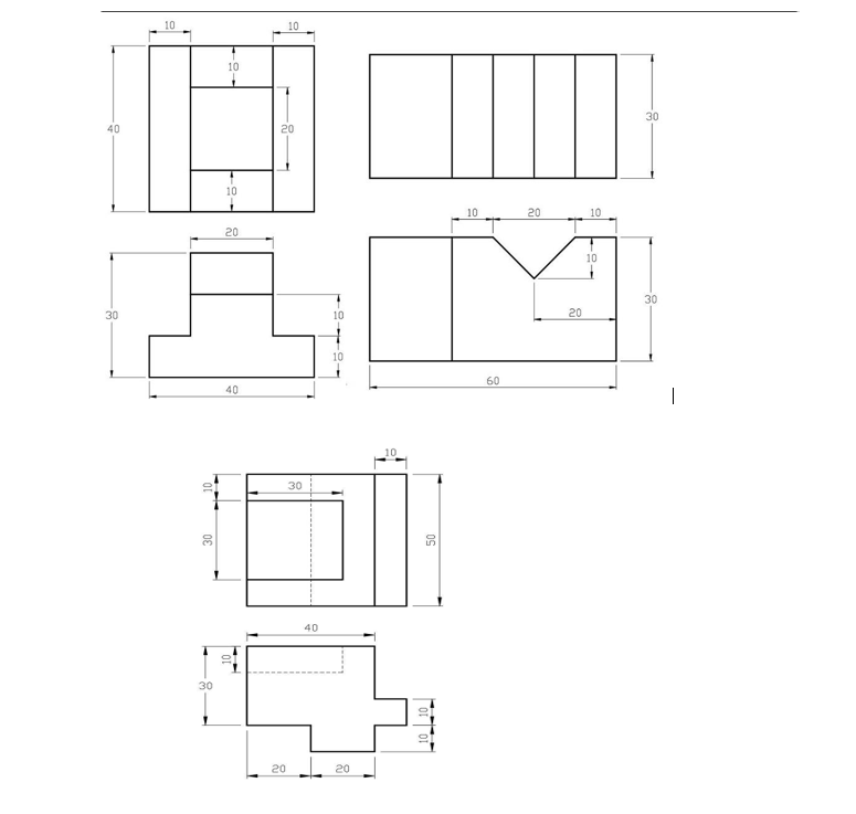 Solved - Draw the ISOMETRIC view of the following block with | Chegg.com