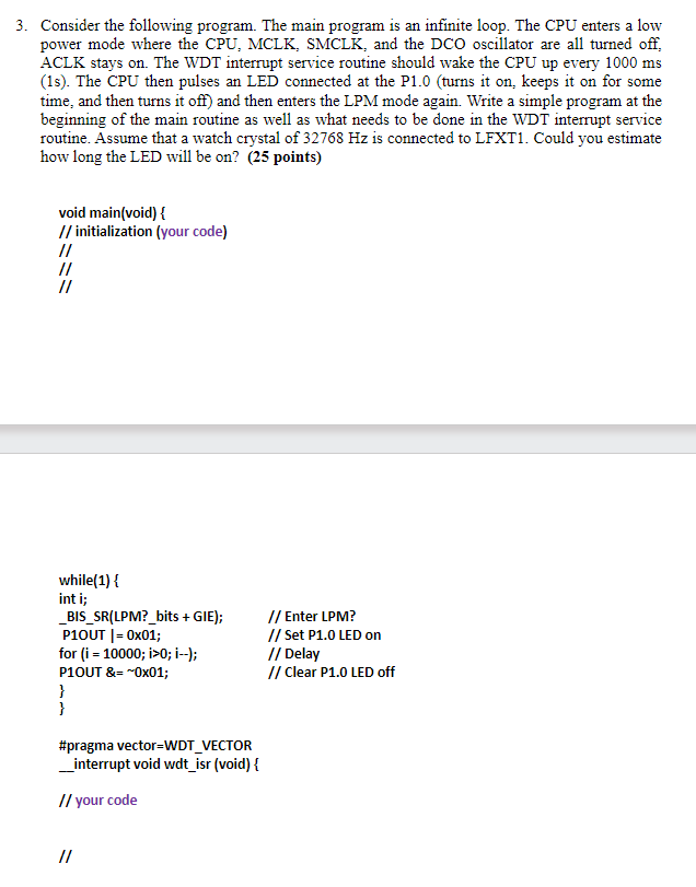 Solved Consider the following program. The main program is | Chegg.com