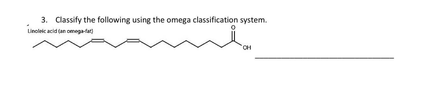 Solved 3. Classify the following using the omega | Chegg.com