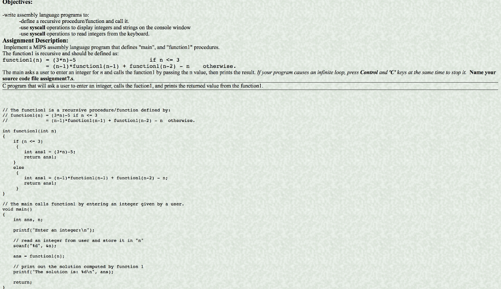 Obiectives: -write assembly language programs to: | Chegg.com