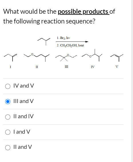 Solved 1. What is the product for the following four-step | Chegg.com