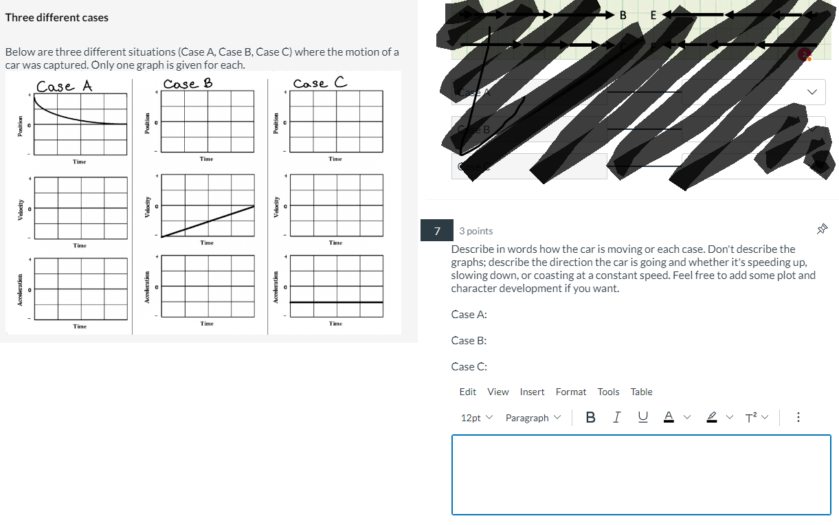 Solved Three different casesBelow are three different | Chegg.com