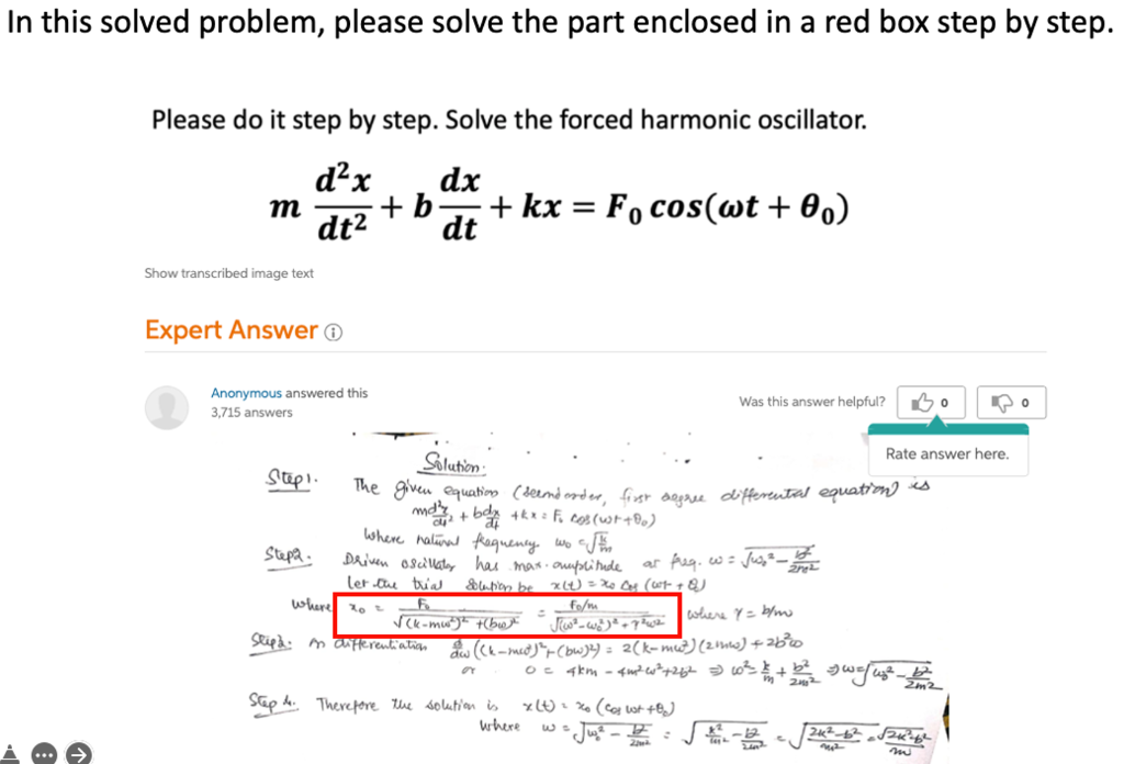 Solved In this solved problem, please solve the part | Chegg.com