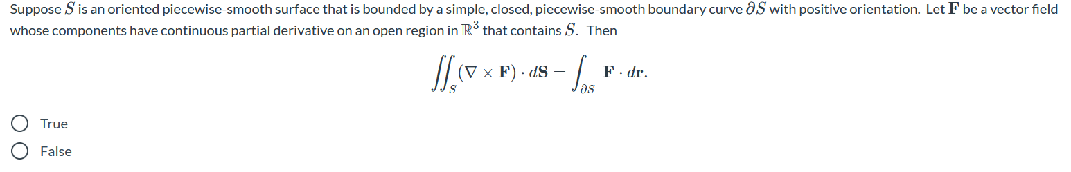 Solved Suppose S is an oriented piecewise-smooth surface | Chegg.com