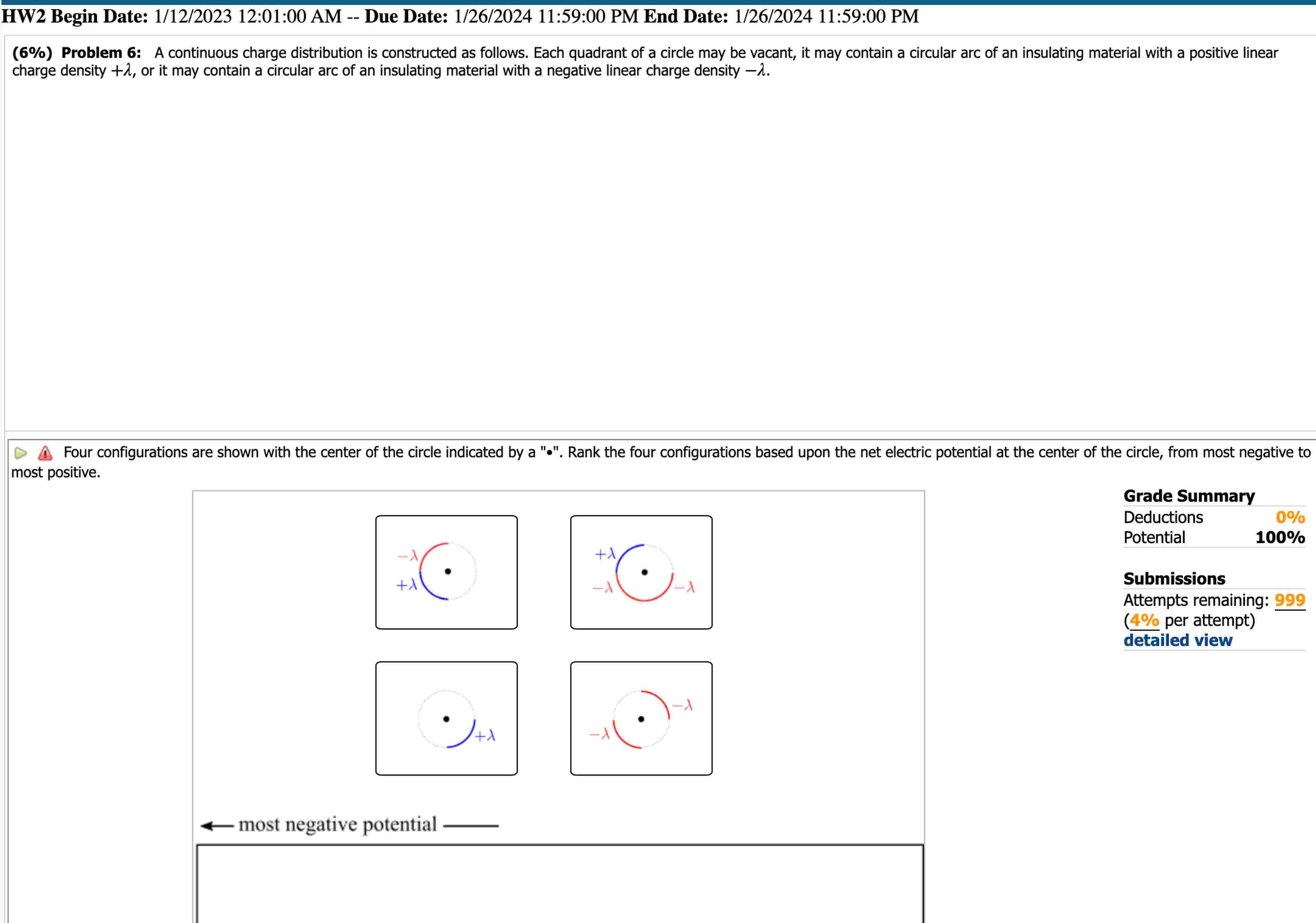 Solved A continuous charge distribution is constructed as | Chegg.com