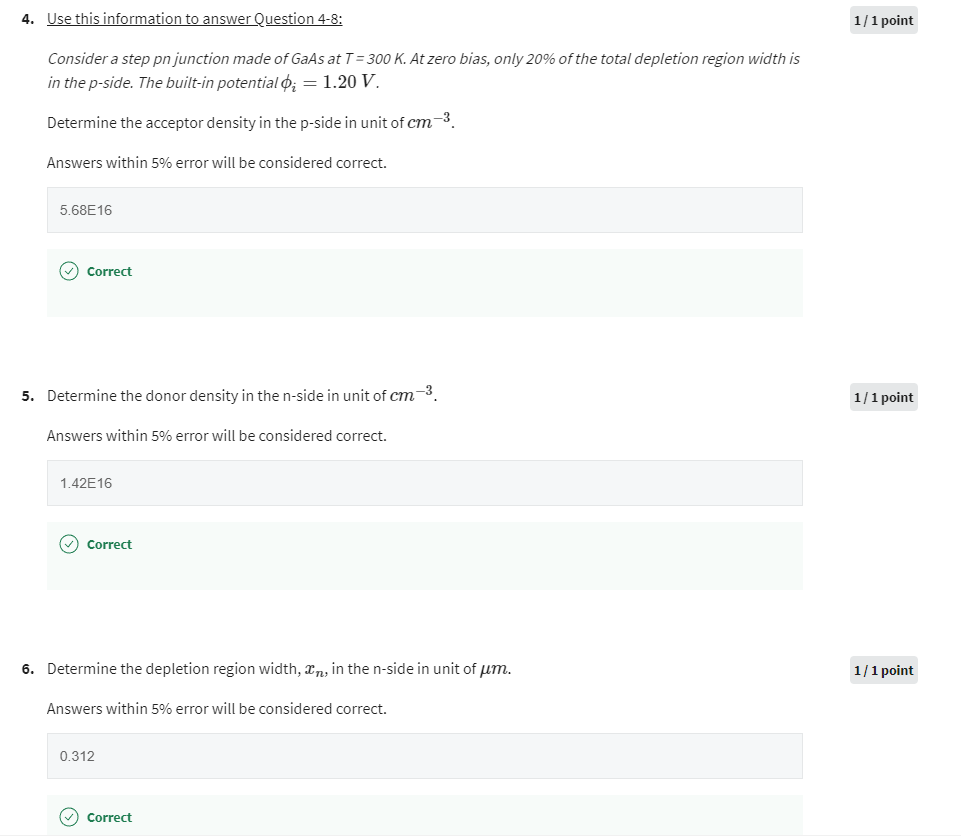 Solved 4. Use this information to answer Question 4-8: | Chegg.com