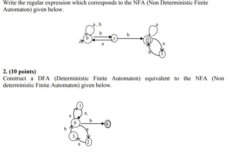 Solved Write the regular expression which corresponds to the | Chegg.com
