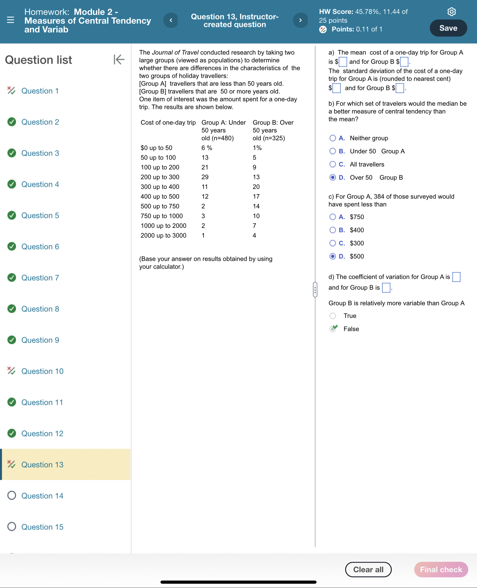 Solved Question list x/, Question 1 Question 2 Question 3 | Chegg.com