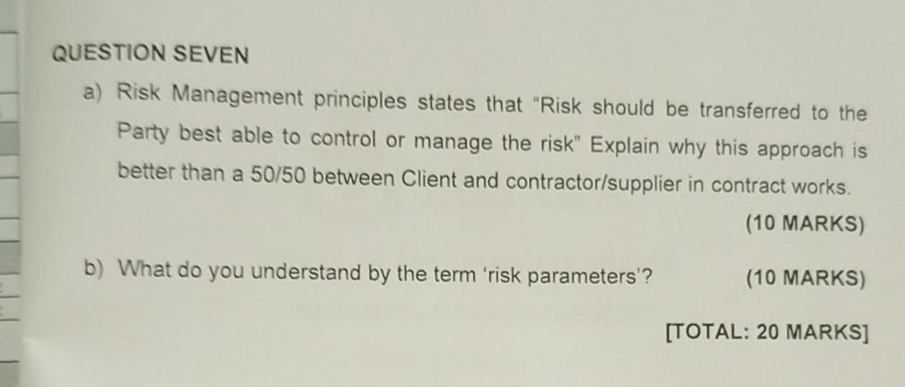 What are the 7 principles of risk management? Leia aqui: What are the ...