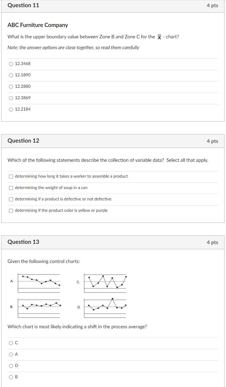 Solved Question 9 4 pts Which of the following statements | Chegg.com