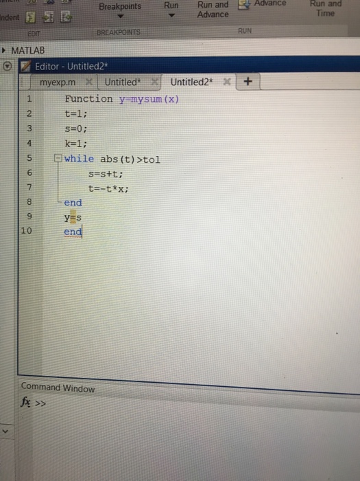 Solved I need to write a matlab program to compute arctan(x) | Chegg.com