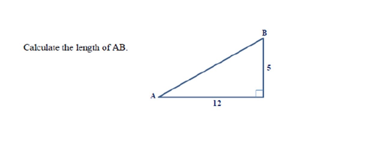 Calculate the length of AB. | Chegg.com